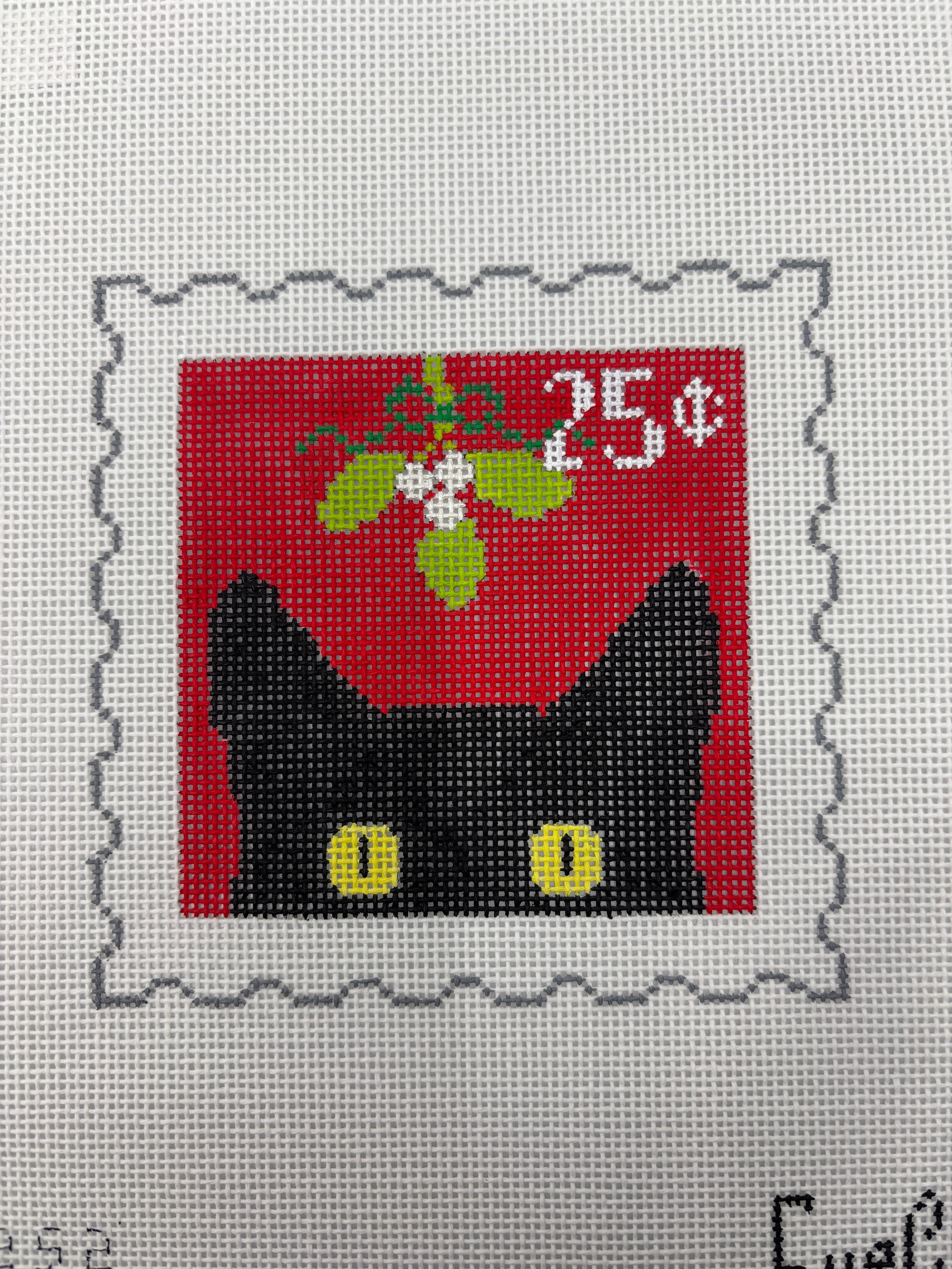 Eye Candy Postage Stamp Kitty - Christmas – What's the Point?