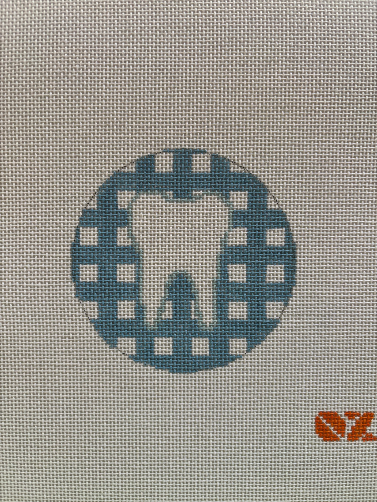 Blue Gingham Tooth Round – What's the Point?